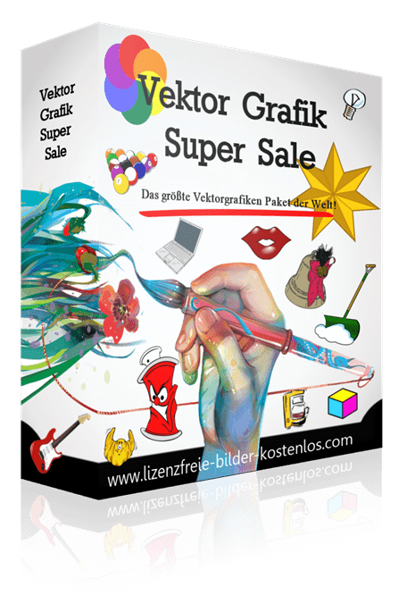 Vektorgrafiken lizenzfrei - Vektor Grafik Super Sale